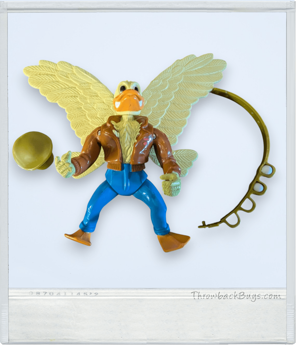 1989 - TMNT Action Figure - Ace Duck (Nearly Complete) – ThrowbackBuys