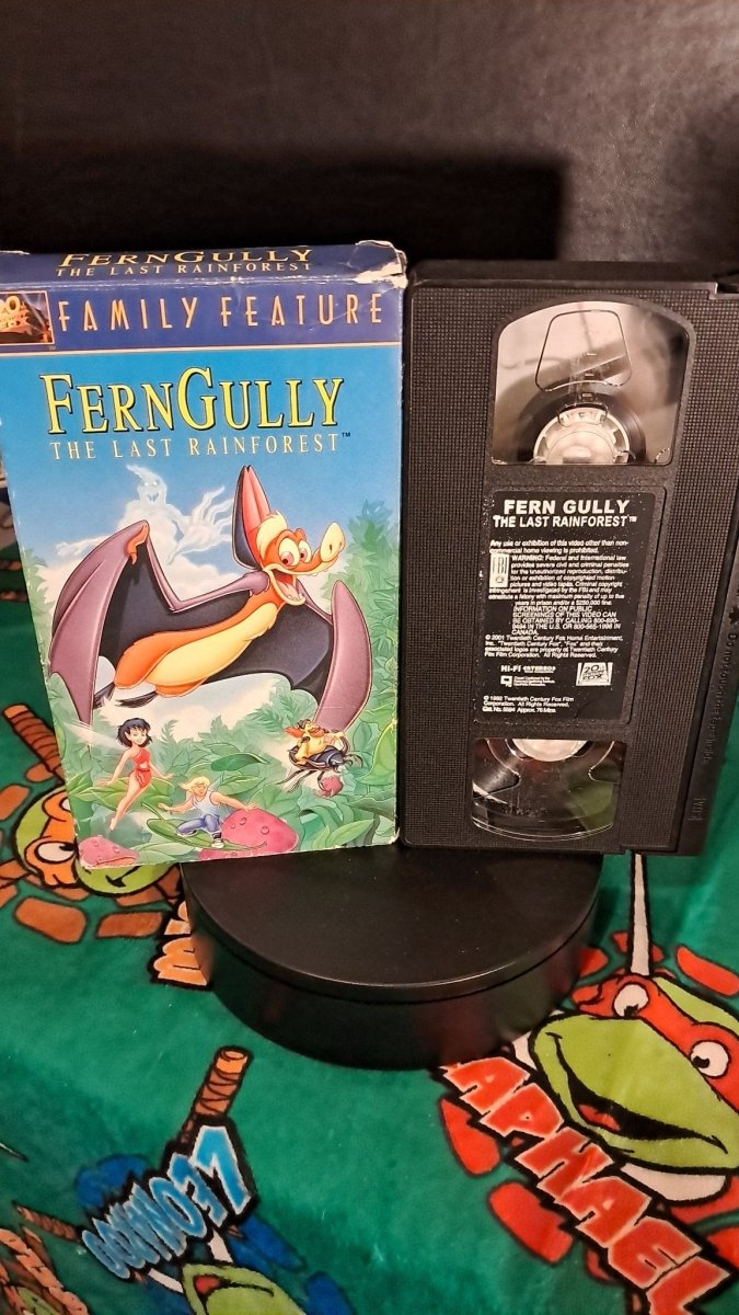 1992 – FernGully The Last Rainforest VHS – ThrowbackBuys