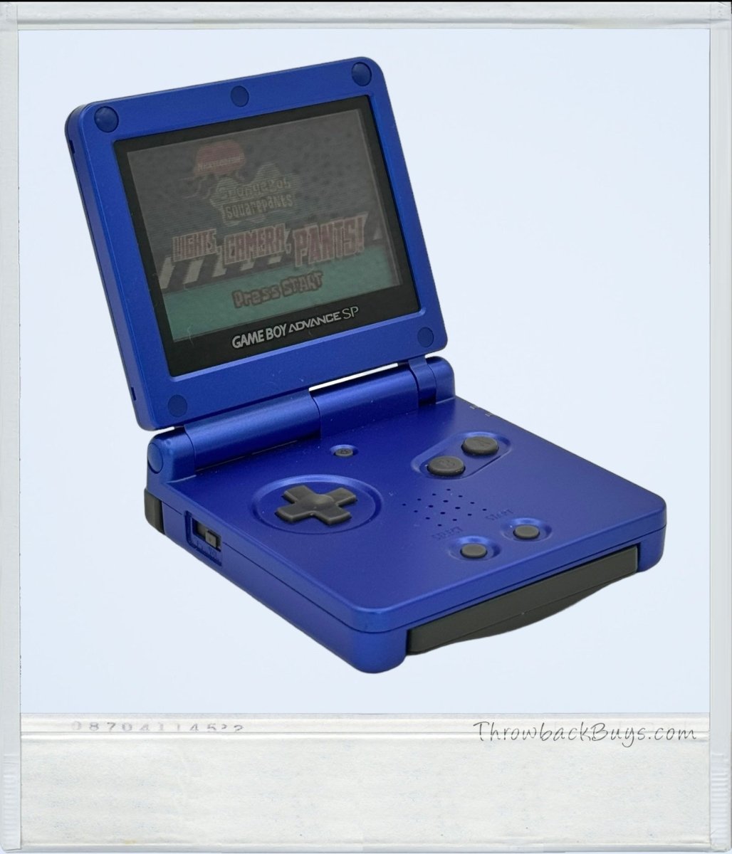 2002 - Gameboy Advance SP x SpongeBob Squarepants Game Bundle ...