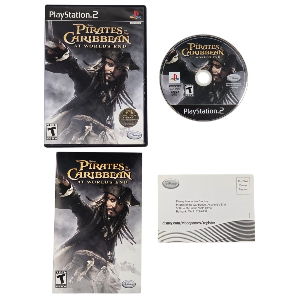 2007 - Playstation 2: Pirates of the Caribbean - At World’s End (PS2 ...
